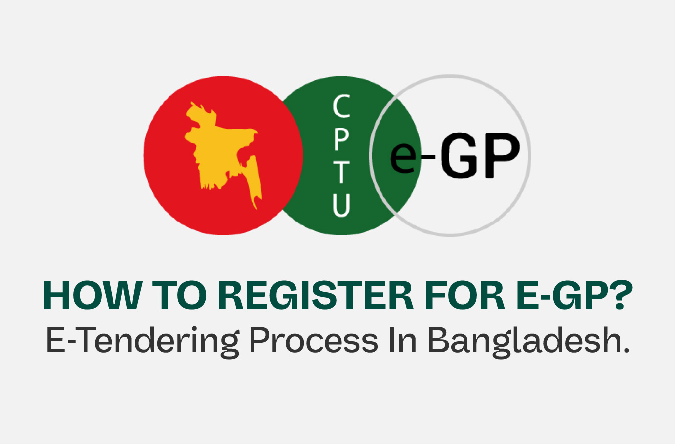 How To EGP Registration? E-Tendering Process In Bangladesh - EGPTEN